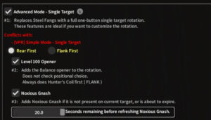 自動スキル回し XIV SlothCombo ヴァイパー（VPR）の設定 - GamiXor ガミクソ